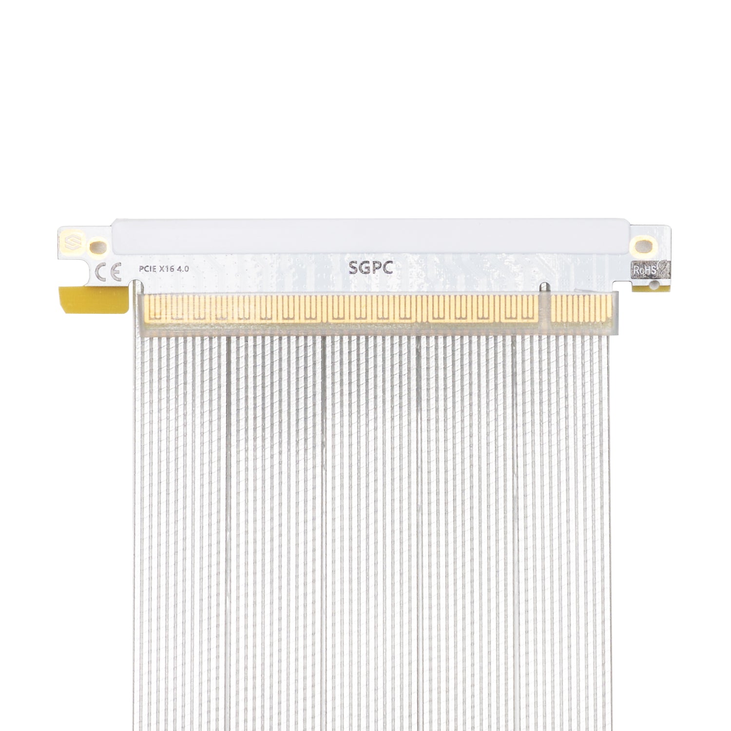 Silver PCIe 4.0 x16 Riser Cable - Compatible with K39/K49/K59/K39PRO/K